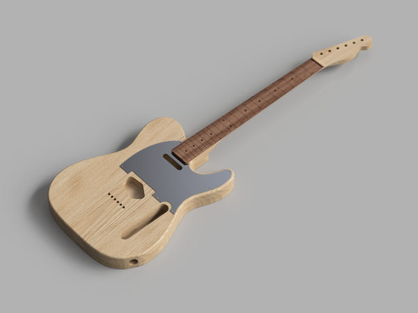 CNC files, guitar plans for Fender Telecaster 1987 American Standard ...